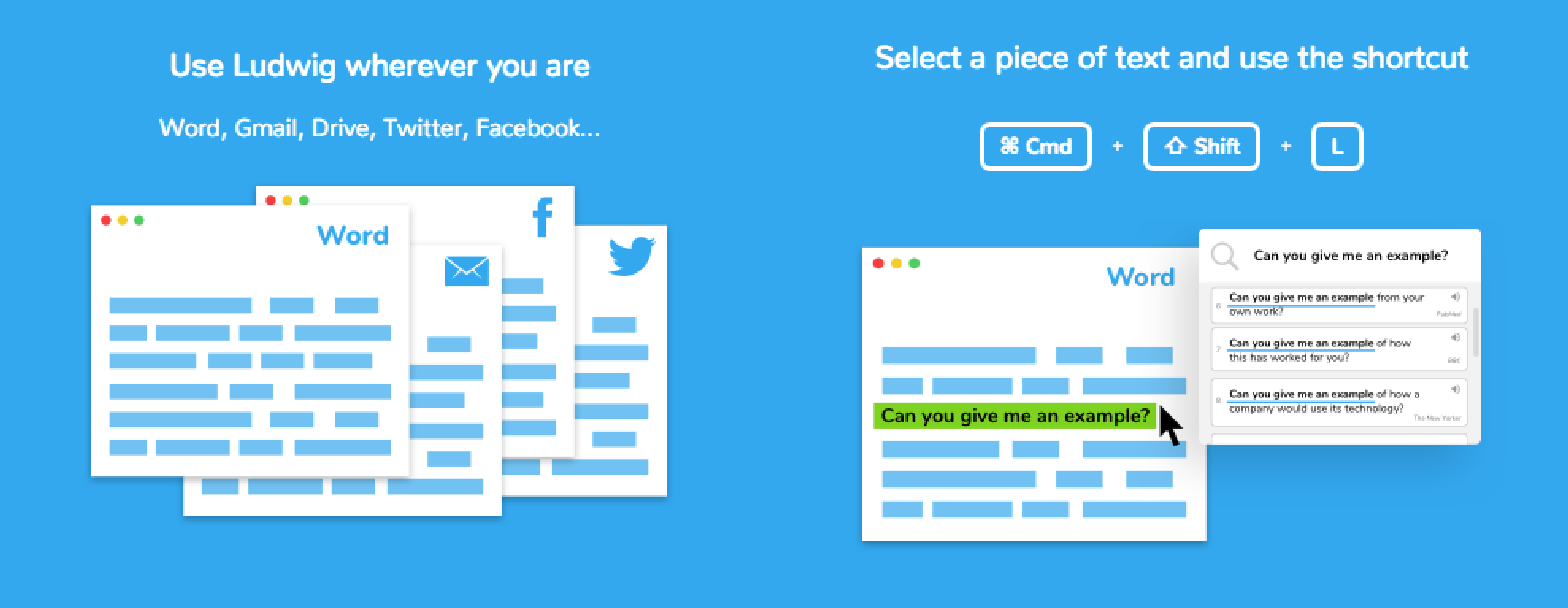Ludwig’s desktop app lets you focus on your work without distractions